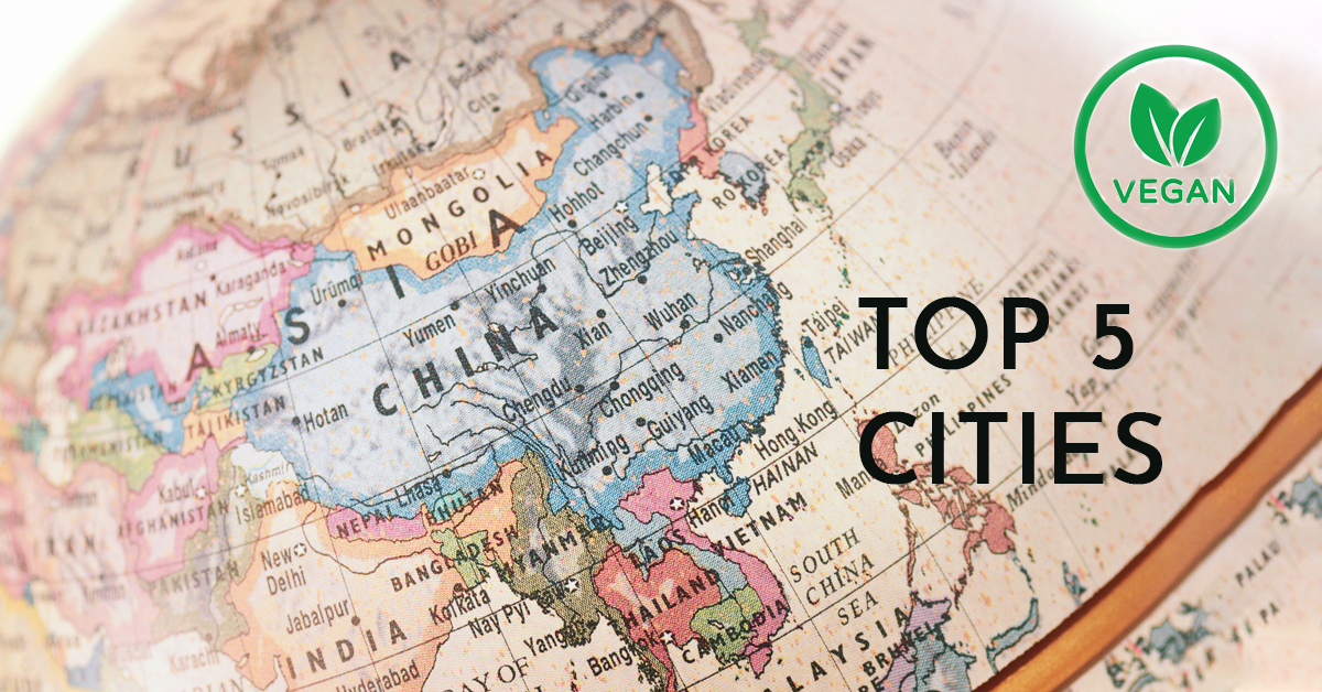 Top Five Cities For Vegans | Wendy Wu Tours