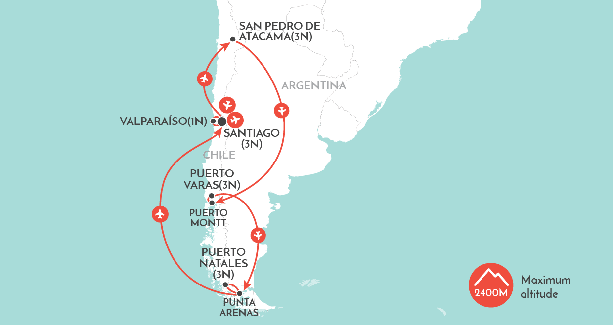 Chile Tours 2018 / 2019 | Escorted Tours | Wendy Wu UK