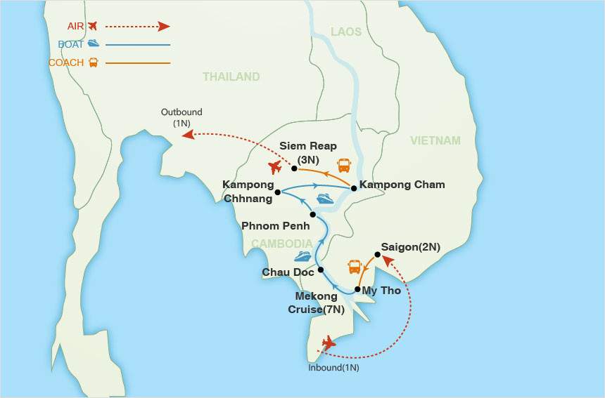 map rivers indochina region countries
